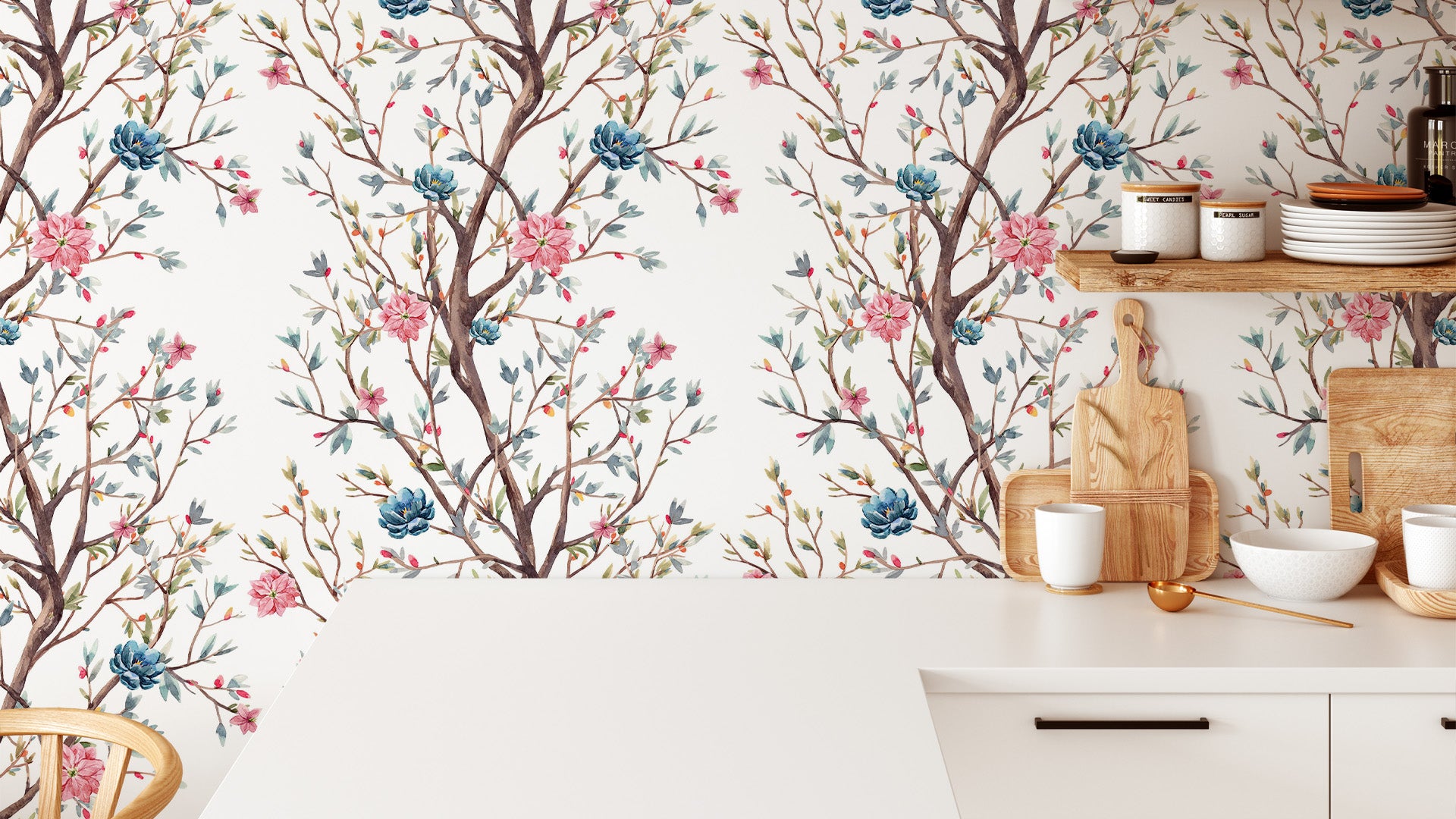 Brighten Up Your Cooking Space with Vibrant Kitchen Wallpapers - Walltrendz