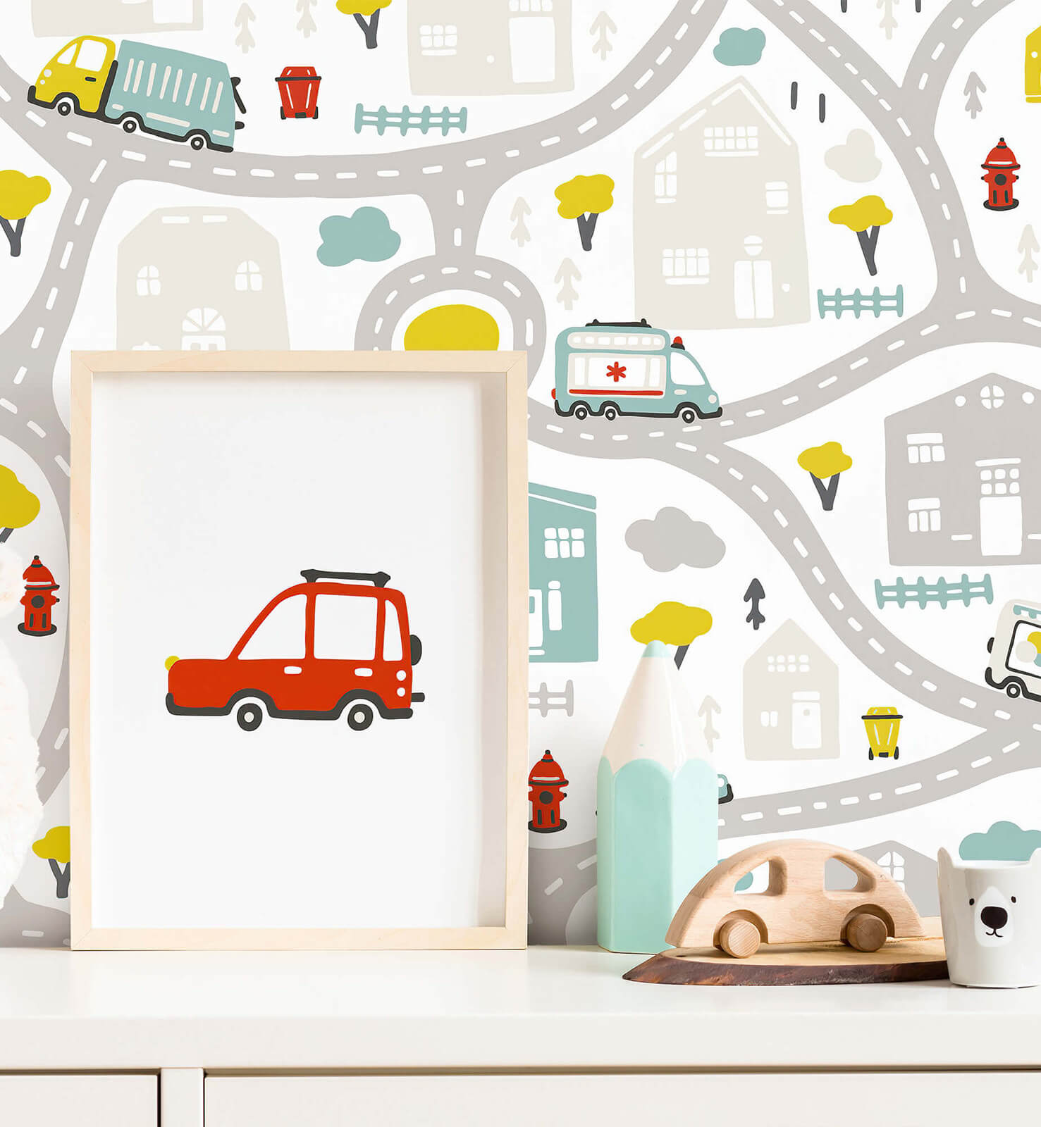 City Transport Wallpaper – Walltrendz